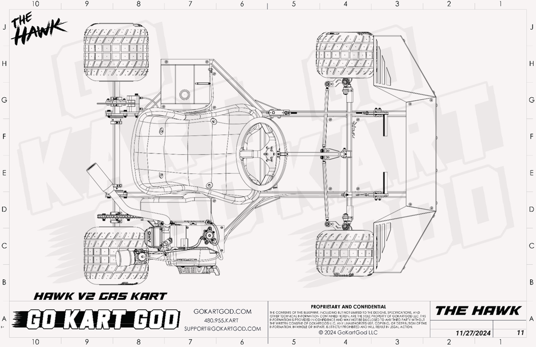 Hawk V2 Kart Plans – GoKartGod