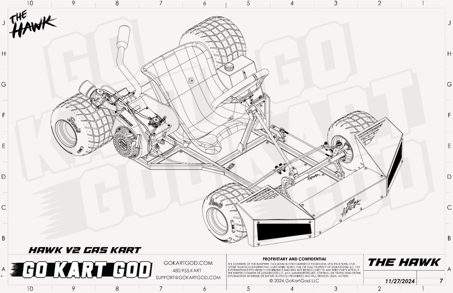 Hawk V2 Kart Plans – GoKartGod